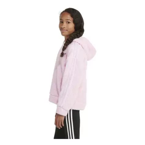 Girls Adidas Cozy Furry Hoodie