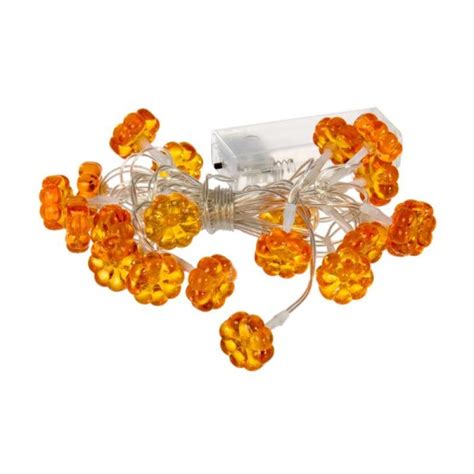 Pumpkin String Lights Set Of 20 Southwood Garden Centre