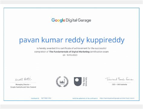 Pavan Reddy Kuppireddy On Linkedin I Am Happy To Share That I Received An Certificate From