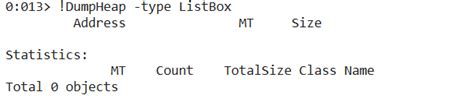 Listbox Items Accessible Objects Are Leaking In Memory · Issue 7197