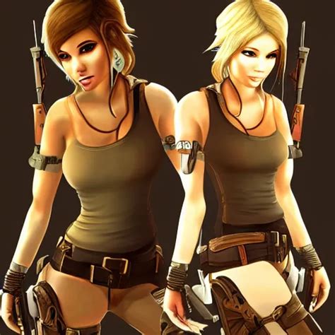 Ryona Lara Croft Deviantart Stable Diffusion