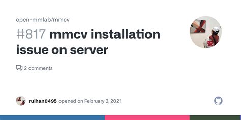 mmcv installation issue on server · Issue #817 · open-mmlab/mmcv · GitHub