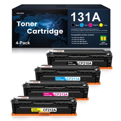 Hp 131a Cf210a Cf211a Cf213a Cf212a Toner Cartridge With Chip For