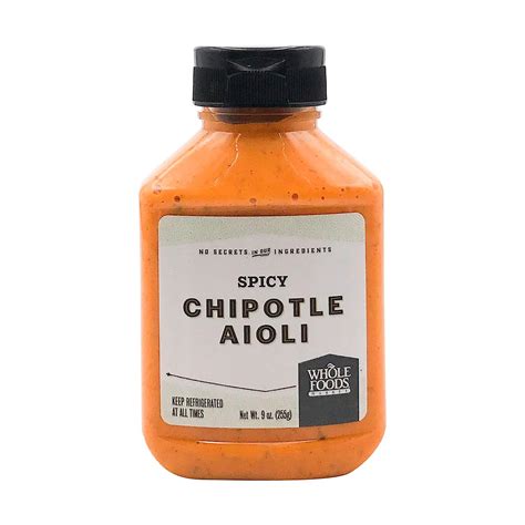 Cindys Kitchen Chipotle Aioli Sauce 9 Fz Grocery