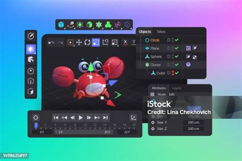 antarmuka rangkaian perangkat lunak 3d viewport program untuk desainer