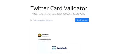 Twitter Card Validator An Essential Tool For Social Media Success