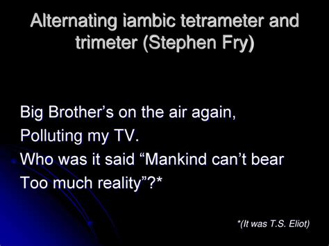 Metre In Poetry “poetry Is Metrical Writing Ppt Download