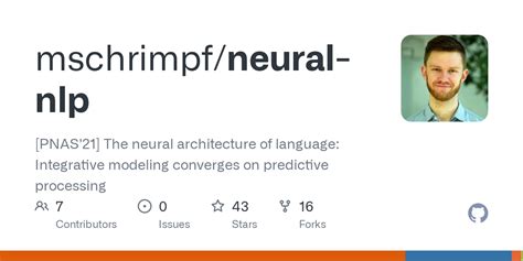 Github Mschrimpfneural Nlp Pnas21 The Neural Architecture Of Language Integrative