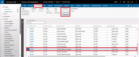 How To Hold Sales Order In Dynamics