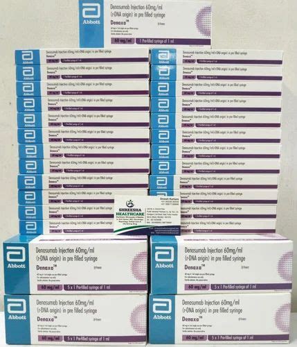 Denexa 60mg Denosumab Injection Packaging Type Pack At ₹ 8500 Pack In Mumbai