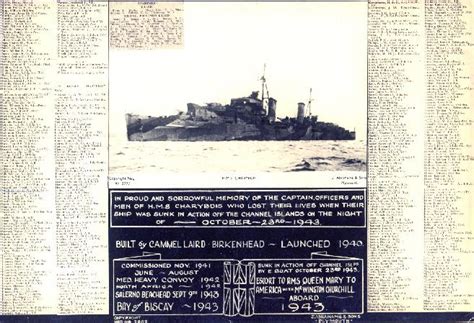 Ordnance Artificer George Smith Hms Charybdis Missing In Action 1943