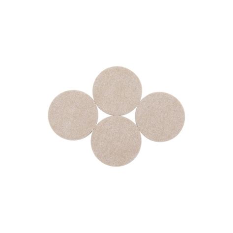 Everbilt 2 In Heavy Duty Self Adhesive Beige Felt Pads 4 Pack 804564