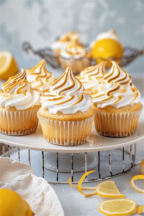 Lemon Meringue Cupcakes Recipe A Delicious Spring Treat