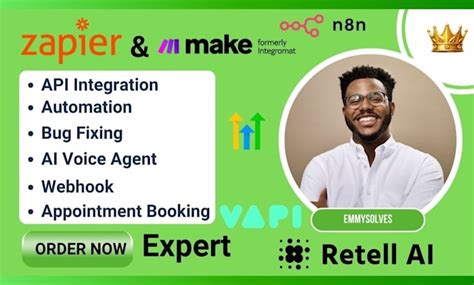vapi ai zapier make com webhook retell ai calling agent automation