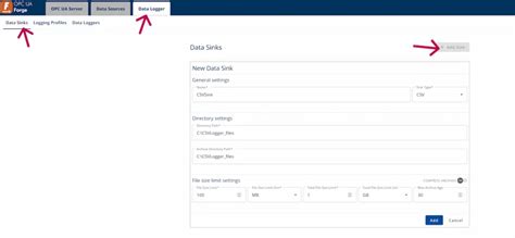 Mastering Forge 7 Logging Data Prosys Opc
