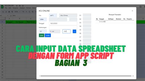 Belajar Vlookup Spreadsheet Exel Youtube