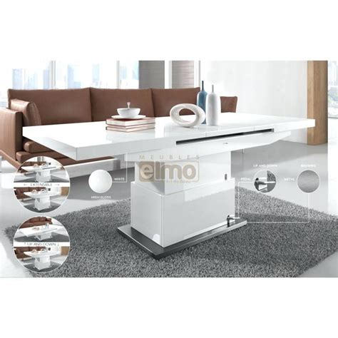 Table Basse Extensible Relevable