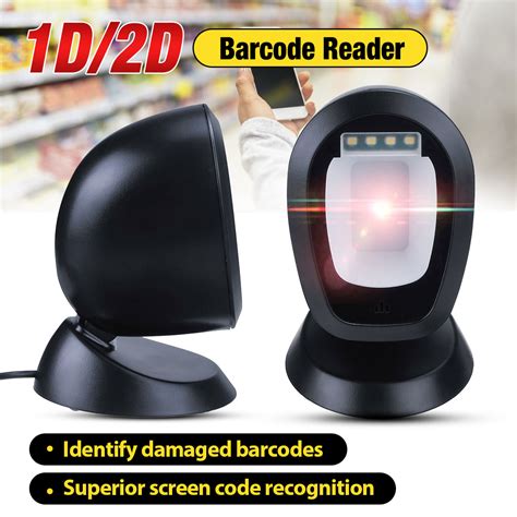 USB Automatic Barcode Scanner Handsfree 1D 2D Barc Grandado