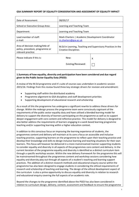 Gsa Eia Summary Report Med GSA Documents