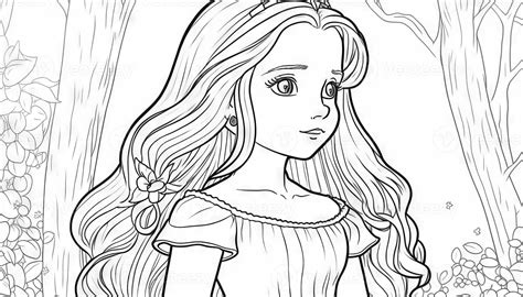 Free Printable Coloring Pages Pretty Princess Coloring Pages