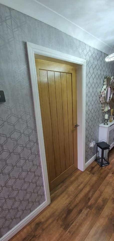 Solid Oak Internal Doors In Wigan Frontline Building Services