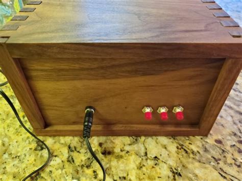 Walnut Nixie Clock R Woodworking