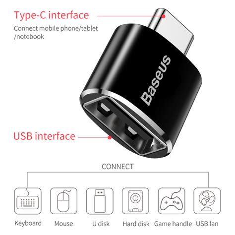 Reach All Your Favourite Brands In One Place Baseus Mini Usb Female