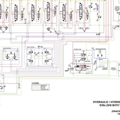 Bobcat Excavator E55 Electrical And Hydraulic Schematic