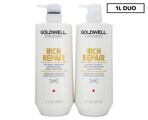 Goldwell Dualsenses Rich Repair Restoring Shampoo And Conditioner Twin