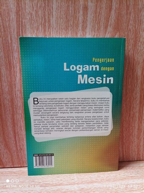 Buku Teknik Pengerjaan Logam Dengan Mesin By Ing Alois Schonmetz Dkk