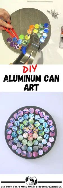 Aluminum Can Art Birdz Of A Feather Aluminum Crafts Soda Can