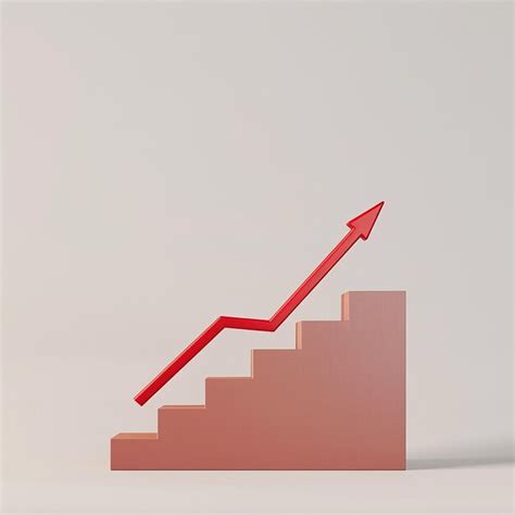 a red arrow pointing up at a graph that says graph premium ai