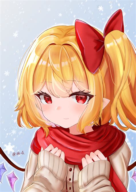 Safebooru 1girl 2091966 Absurdres Blonde Hair Flandre Scarlet Hair