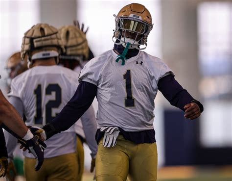 Watch Highlights From Notre Dame Footballs Sixth Preseason Practice