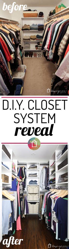 DIY Closet System REVEAL I M In Love Designertrapped Com