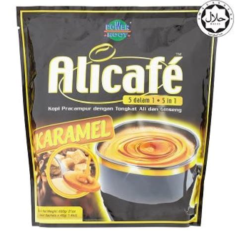 Power Root Alicafé 5 In 1 Tongkat Ali Instant Coffee 450g600g Etsy
