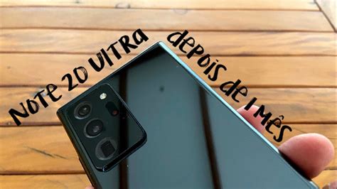 Galaxy Note 20 Ultra depois de 1 mês de uso YouTube