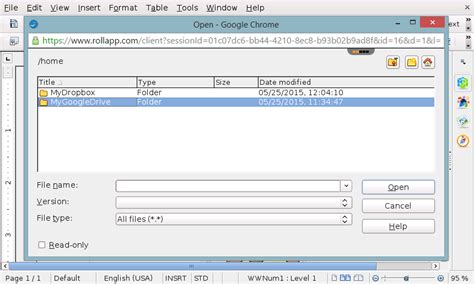 OpenOffice Writer Online Writing App On Your IPad Or Android RollApp