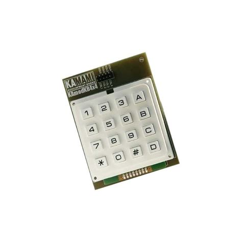 kamodkb4x4 module of a 16 button 4 × 4 matrix keyboard kamami on