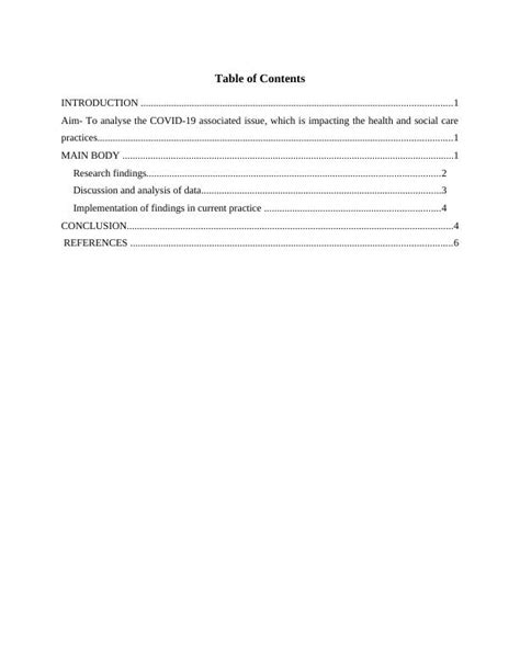 Health And Social Care Inequalities Due To Covid 19 Literature Review