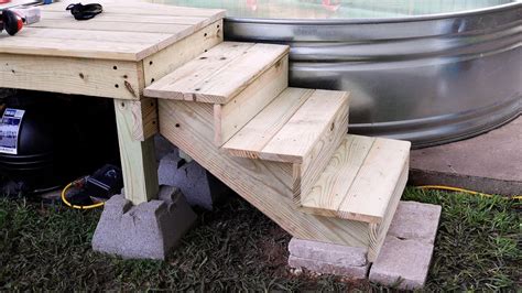 Diy Pool Deck With A Secret Hatch How To Build A Deck For Your Stock