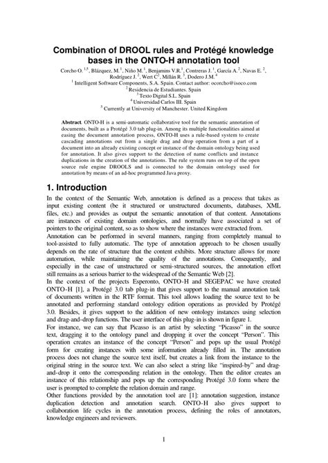 Pdf Combination Of Drool Rules And Protégé Knowledge Bases In The