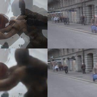 Examples Of Frame Interpolation Best Viewed In Colour From Left To Download Scientific