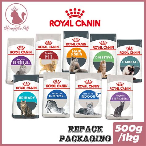 Repack 500g1kg Royal Canin Hair And Skin Fit 32 Sensible 33