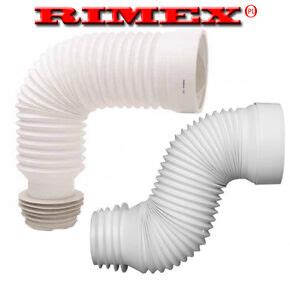 Flexible Toilet WC Waste Flexi Pan Connector FOR STANDARD 4 PIPE EBay