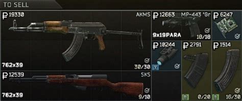 Tarkov Selling Guide What To Sell Trader Order Games Finder