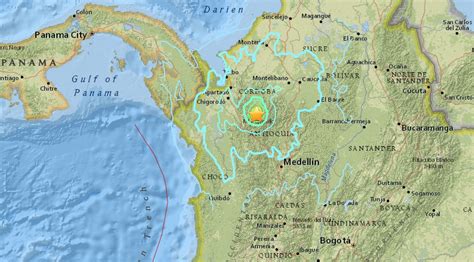 Sismo De 61 Grados Estremeció Varias Partes De Colombia Cdn El