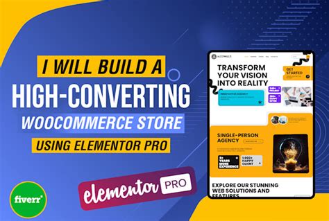 build a high converting woocommerce store with elementor pro by