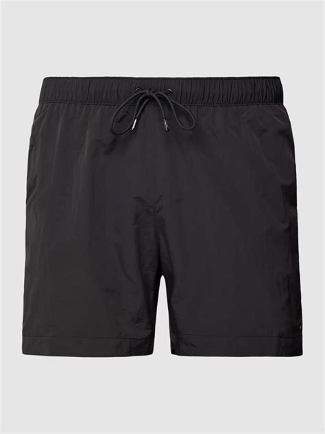 Tommy Hilfiger Big And Tall Plus Size Zwembroek Met Elastische Band In