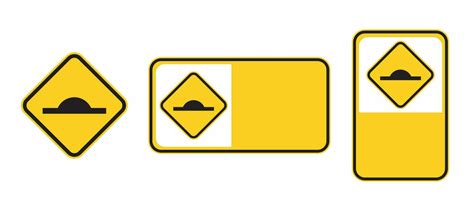 Convex Road Traffic Sign Vector 24677235 Vector Art At Vecteezy